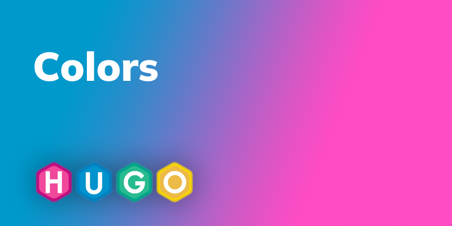 Colors | Hugo